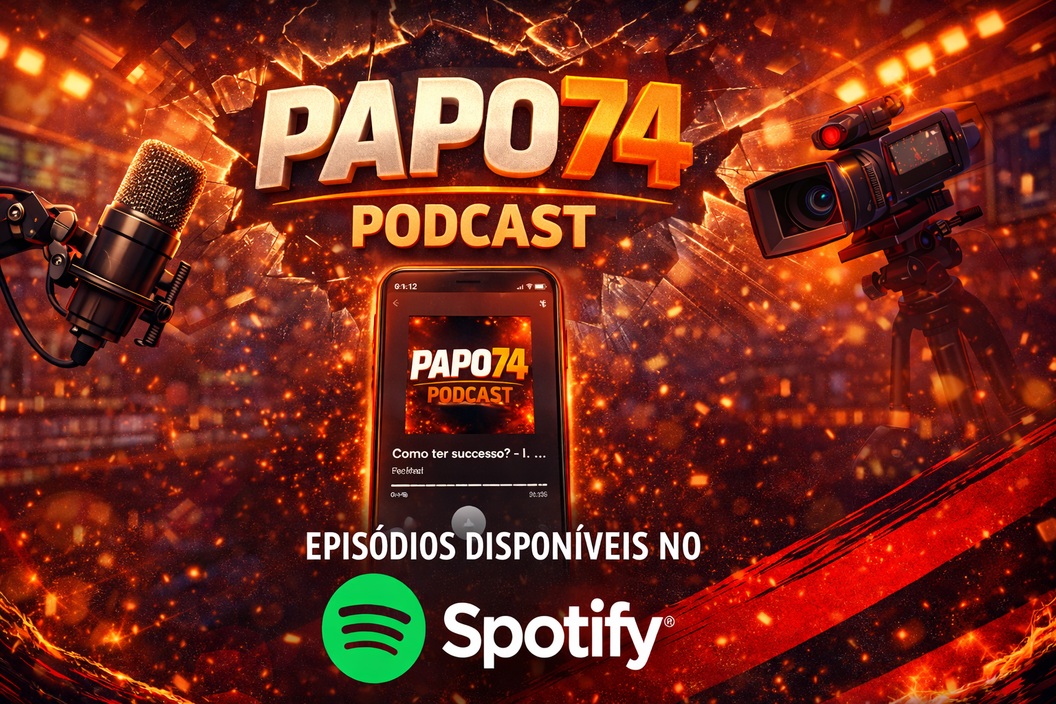 Faaala, Gente Amiga! O PAPO 74 tá no Spotify e você ainda não ouviu ...